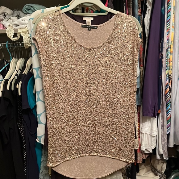 ANTONIO MELANI | Tops | Sequined Top From Antonio Melani | Poshmark